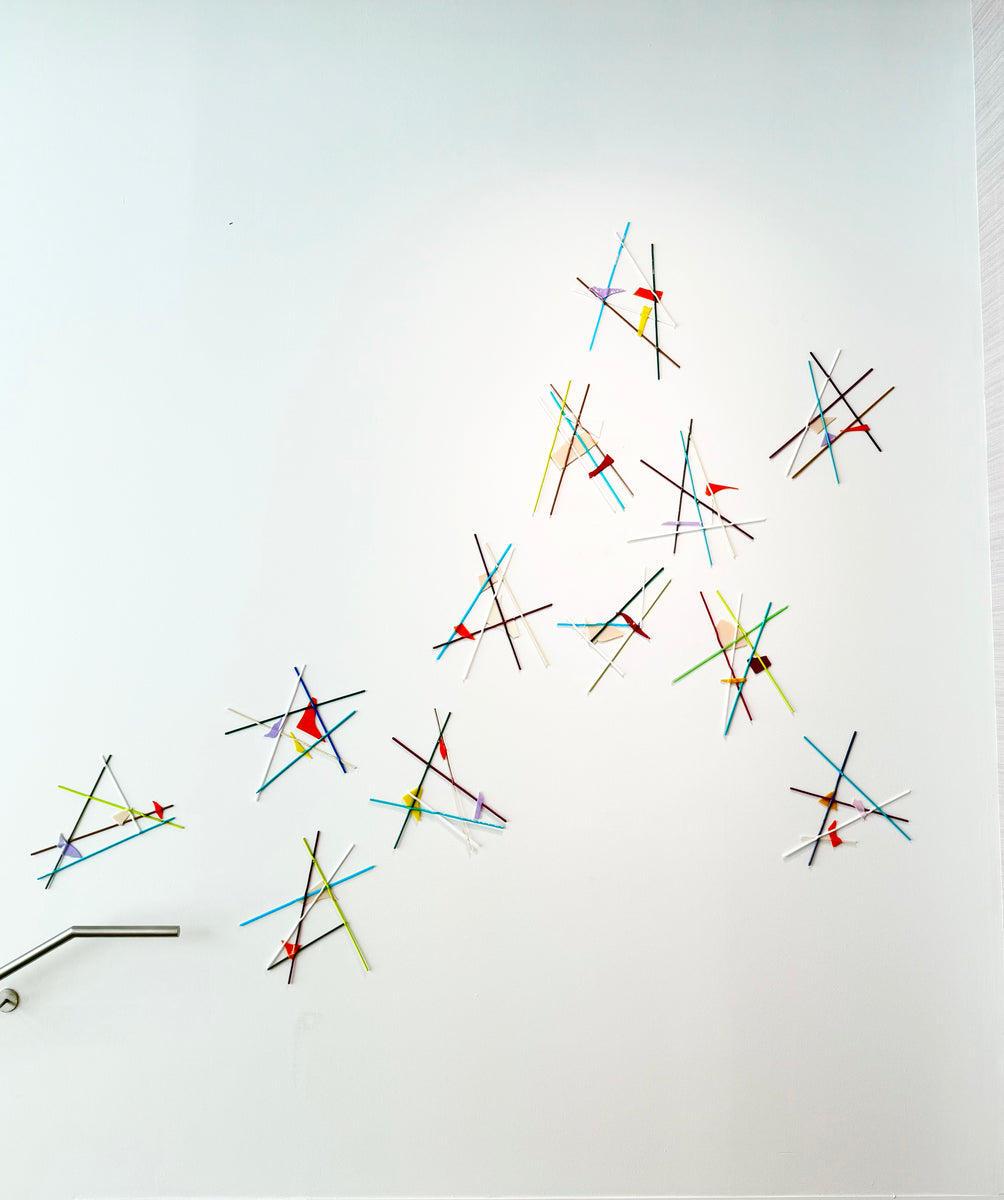 Director's Cut, Glass Strings Installation – ALG Fine Art